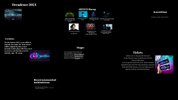 Decadence 2024 by jennifer perez on Prezi