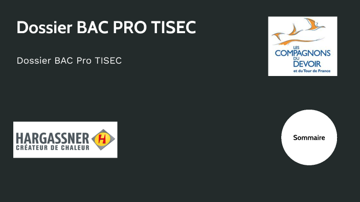 Dossier bac pro by Louis Joussen on Prezi