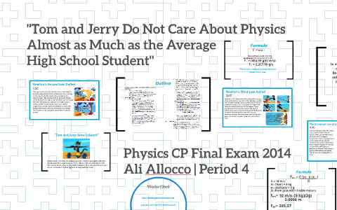 Tom and Jerry Do Not Care About Physics Almost as Much as th by Ali ...