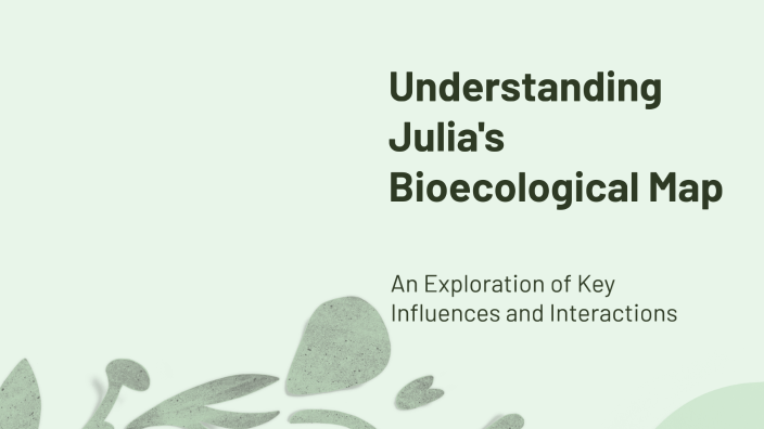 Understanding Julia's Bioecological Map by Julia Oryszak on Prezi