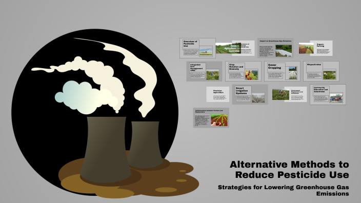 What are the alternative methods to reduce pesticide use and lower ...