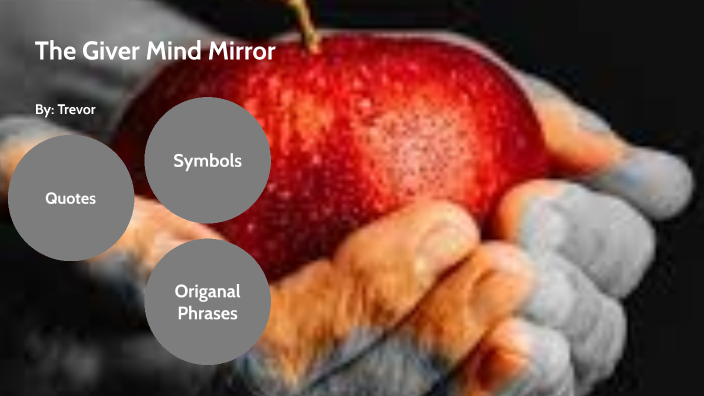 The Giver Apple Quote