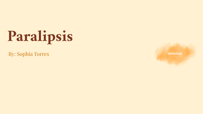 logical fallacy - paralipsis by Sophia Torres on Prezi