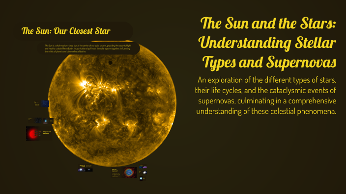 The Sun and the Stars: Understanding Stellar Types and Supernovas by ...