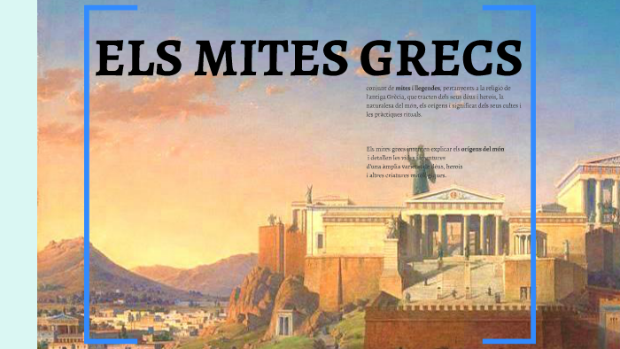 ELS MITES GRECS by Marta Carazo Merí on Prezi