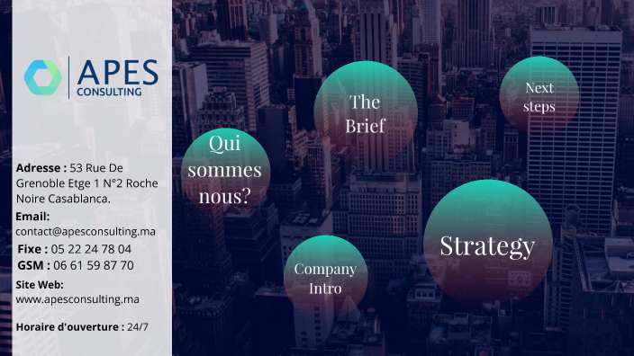 APES CONSULTING by hamza erraggadi on Prezi