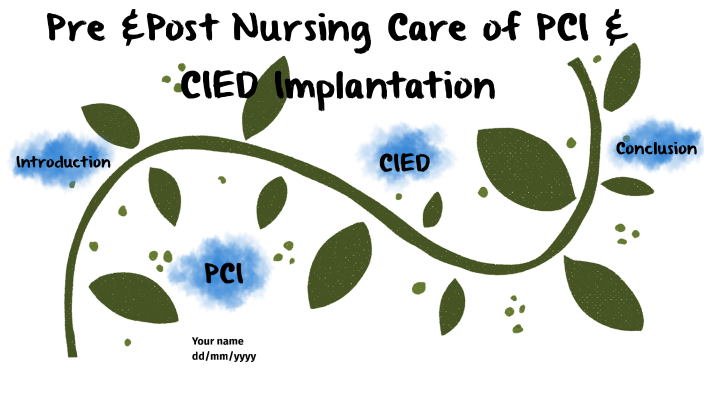 Pre & Post Nursing Care of PCI & CIED Implantation 2 by Crystal Yeung ...