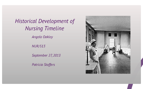 Historical Development of Nursing Timeline by Angela Oakley on Prezi