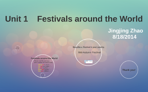 Unit 1 Festivals around the World by on Prezi