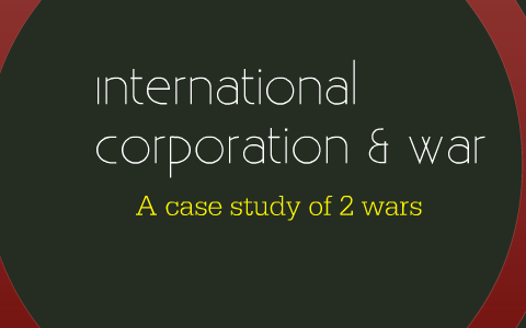 International Cooperation & War by Oliver Loke