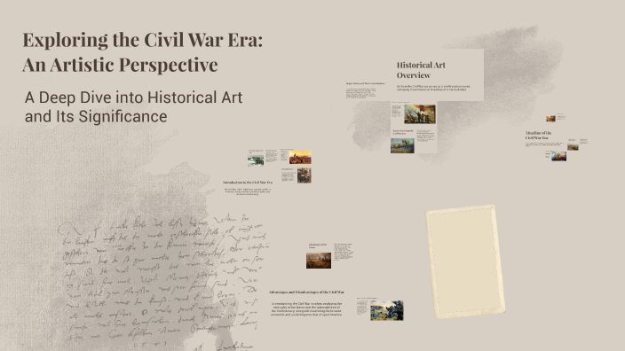 Exploring the Civil War Era: An Artistic Perspective by KAMSIYOCHUKWU ...