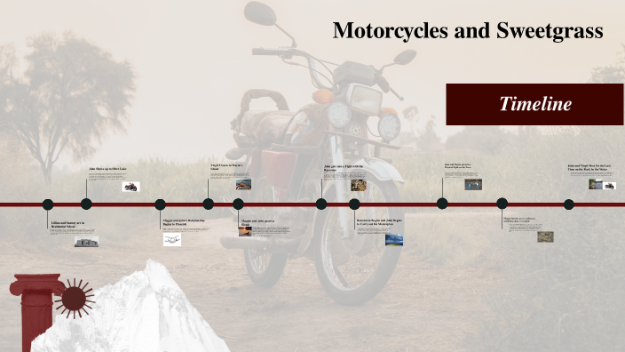 Motorcycles and Sweetgrass Timeline by Samantha MacBeath on Prezi