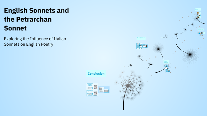 English Sonnets and the Petrarchan Sonnet by Andreia Veliscu on Prezi