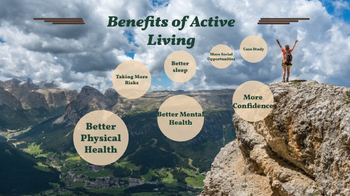 Benefits of Active Living Presentation by Rhia McCain on Prezi