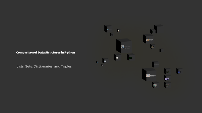 Comparison of Data Structures in Python by Abdo Dief on Prezi