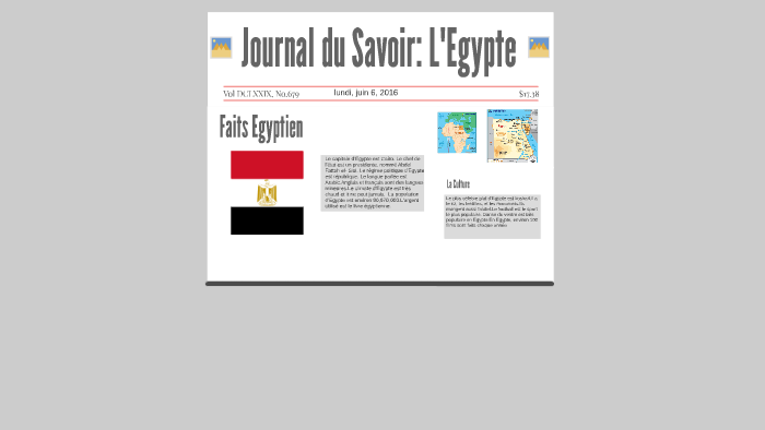 Knowledge Newspaper:Egypt by Joseph Turiano on Prezi