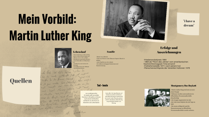 Mein vorbild: Martin Luther King by Karina Kruck on Prezi