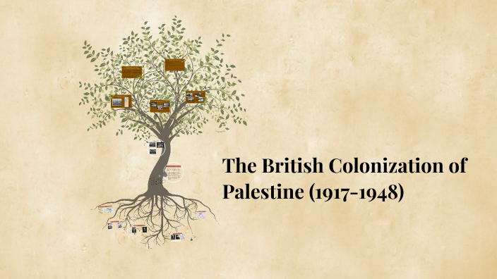 The British Colonization of Palestine from 1917 to 1948 by Ilse Garcia ...