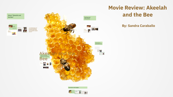 Akeelah and the Bee: A Movie Review and Reflection by Sandra Caraballo ...