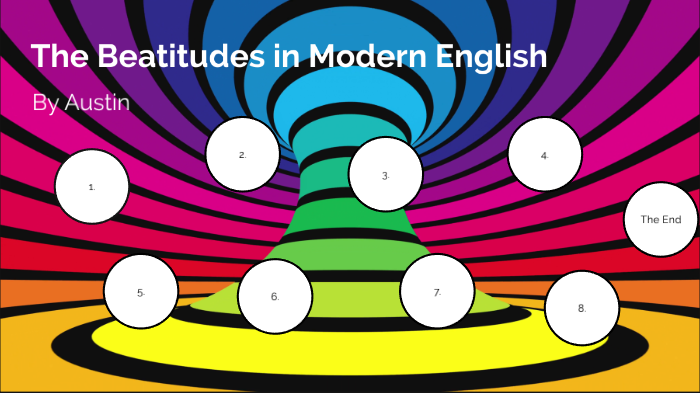 the beatitudes in modern english by Austin Allen on Prezi