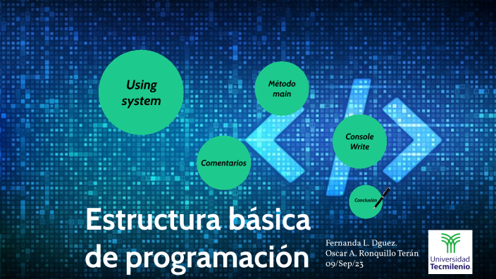 Estructura básica de programación, Tarea 4 by Fernanda L. Dguez. on Prezi