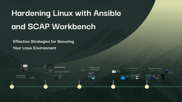 Hardening Linux with Ansible and SCAP Workbench by Samu Insaurralde on Prezi