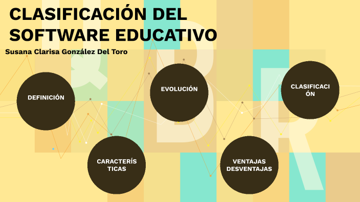 clasificación de software educativo by SUSANA CLARISA GONZALEZ DEL TORO ...