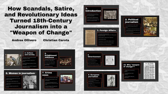 How Scandals, Satire, and Revolutionary Ideas Turned 18th-Century Journalism into a "Weapon of ...