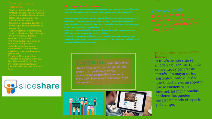 slideshare ventaja permite compartir contenido de manera más atractiva gracias al uso de ...