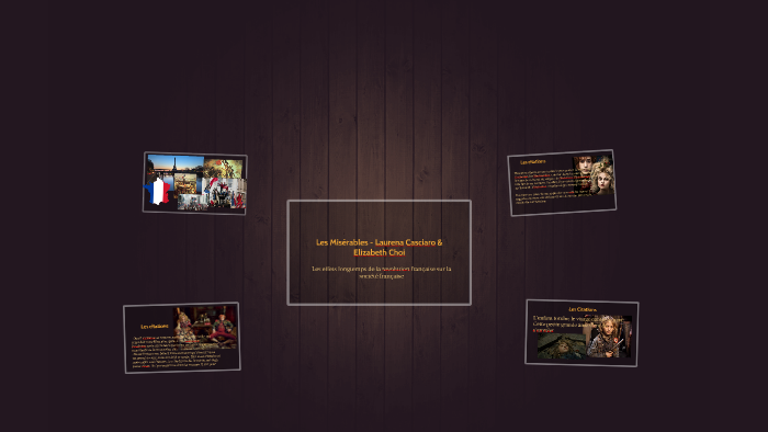 Les Misérables Thème by Estelle Choi on Prezi