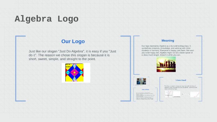 Algebra Logo by Cosmo Genesis on Prezi