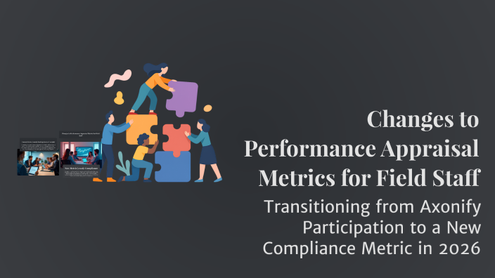 Changes to Performance Appraisal Metrics for Field Staff by Test Test ...
