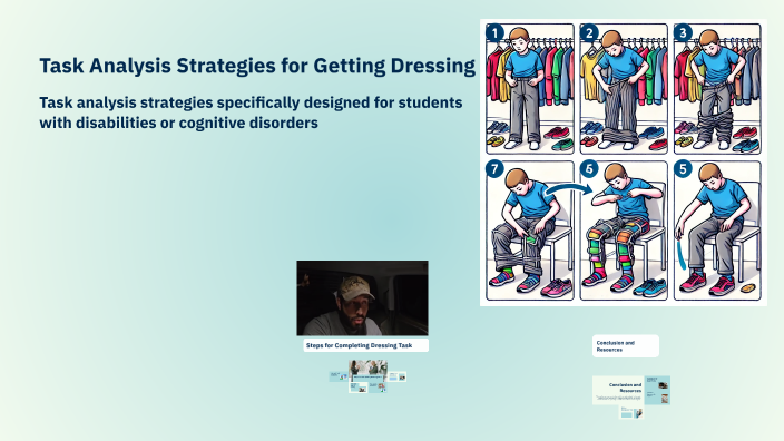 Task Analysis Strategies for Dressing by Eduardo Alvarez on Prezi