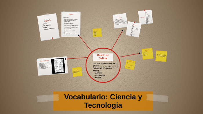 Vocabulario: Ciencia y Tecnologia by Julia Sainz on Prezi