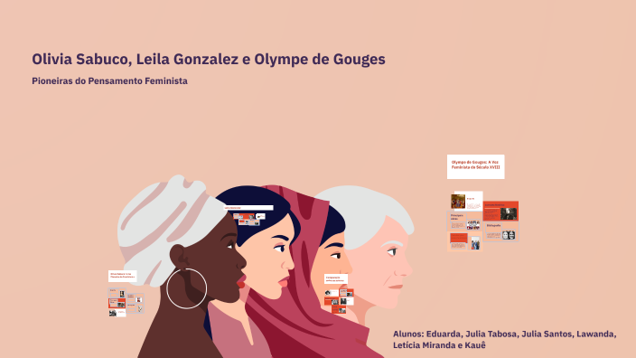 Olivia Sabuco, Leila Gonzalez e Olympe de Gouges by Maria eduarda on Prezi