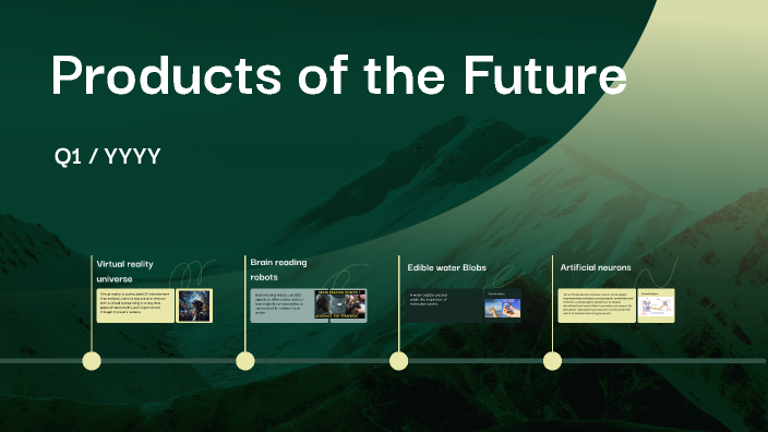 Products of the future by B S on Prezi