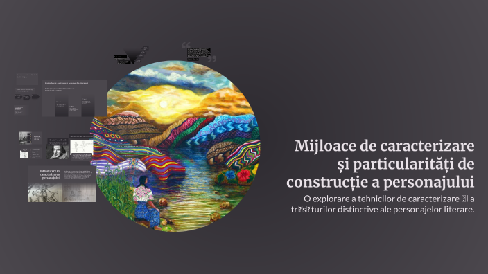 Mijloace de caracterizare și particularități de construcție a ...