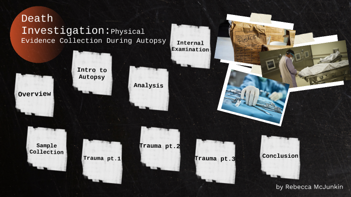 Death Investigation: Physical Evidence Collection During Autopsy by ...