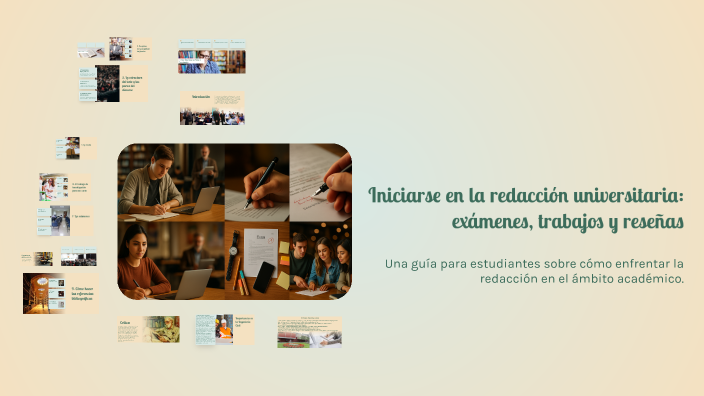 Iniciarse en la redacción universitaria: exámenes, trabajos y reseñas ...