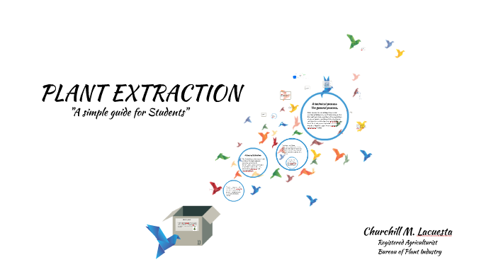 BASIC PLANT EXTRACTION TECHNIQUE by Churchill Lacuesta on Prezi
