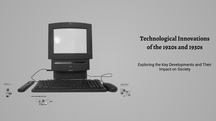 Technological Innovations of the 1920s and 1930s by CHARIS LOCKYER ...