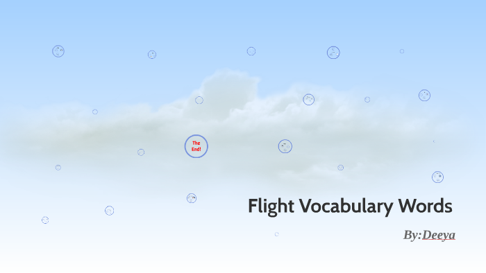 Flight Vocabulary Words by Deeya Nar on Prezi