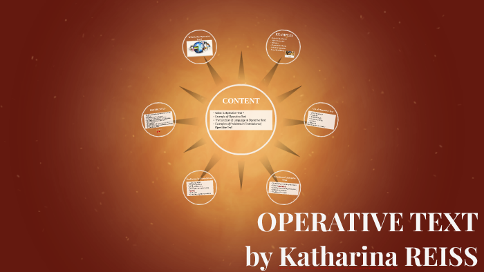 OPERATIVE TEXT by HÜLYA SAĞIREKMEKÇİ on Prezi