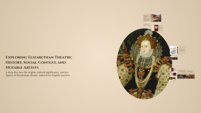 Exploring Elizabethan Theatre: History, Social Context, and Notable ...