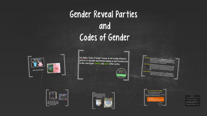 Gender Reveal Parties: Codes of Gender by Krystal Montes on Prezi