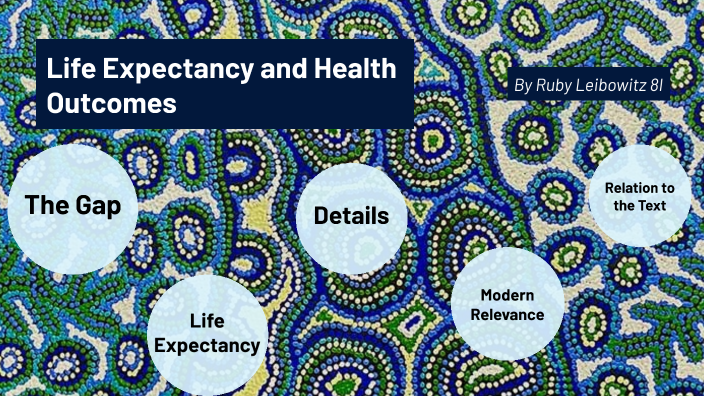 Aboriginal Life Expectancy and Health Differences by Ruby Leibowitz on ...