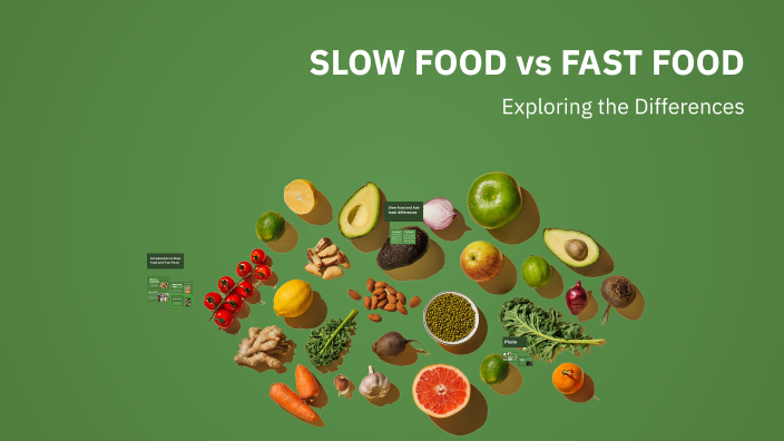 SLOW FOOD vs FAST FOOD by stud. Elisa Invernizzi on Prezi