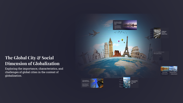 The Global City & Social Dimension of Globalization by John Fernando ...