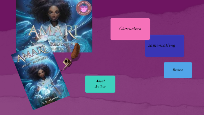 amari and the night brothers by Evelyn Allen on Prezi