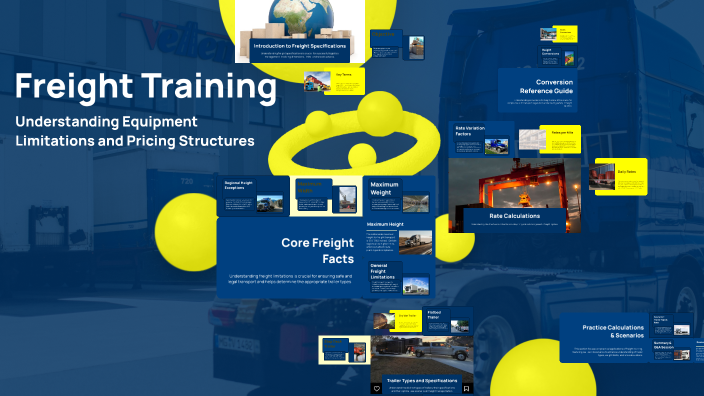 Freight Training Plan: Trailer Specifications & Rate Calculations by ...